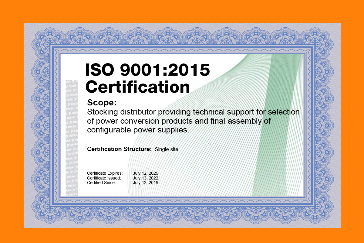 TRC Receives ISO 9001:2015 Certification — TRC Electronics