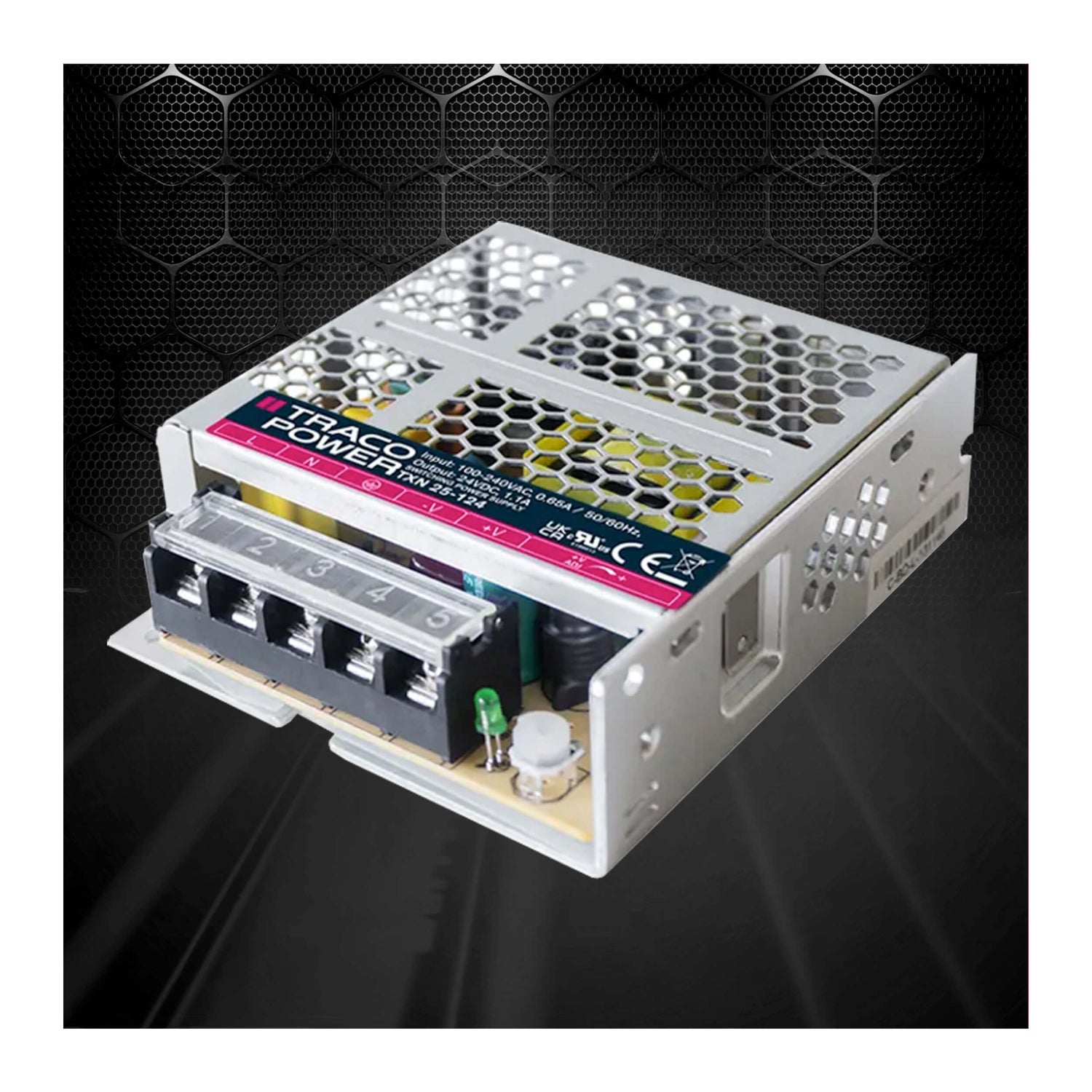 TXN 25 AC/DC Power Supplies – Compact Industrial Power | TRACO Power ...