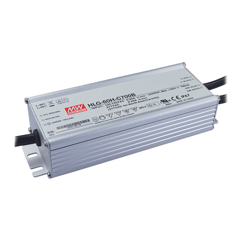 Mean Well HLG-60H-C700B | Same Day Shipping — TRC Electronics