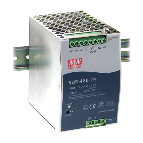 Mean Well SDR-480-48 | Same Day Shipping — TRC Electronics