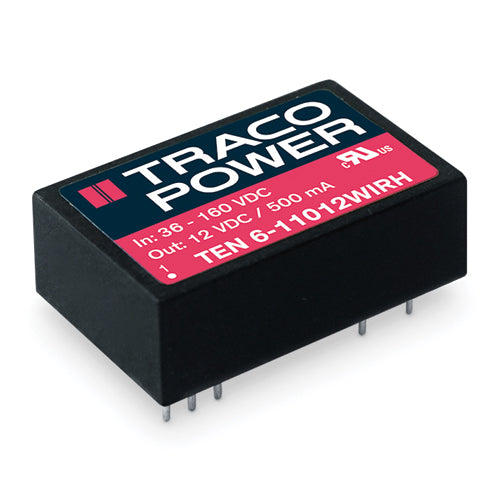 TEN 6-11012WIRH DC/DC Converter | TRACO Power — TRC Electronics